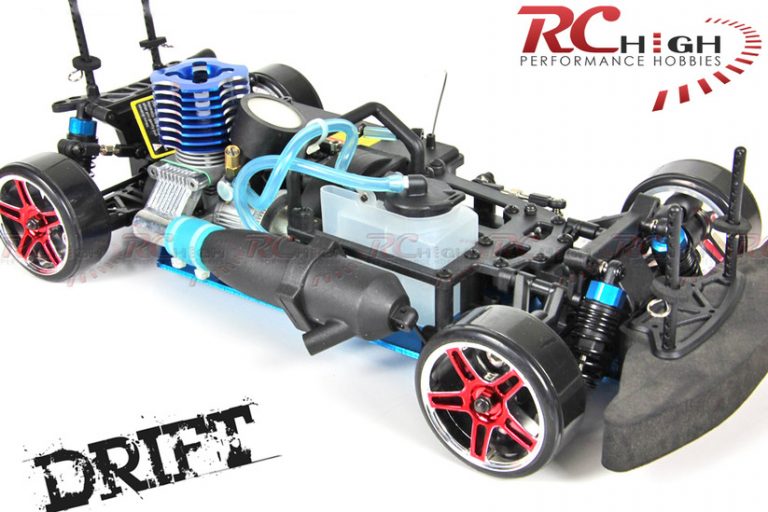 HSP Flying Fish 1/10 Scale RC 4wd Nitro Drift Road Car - RC High ...