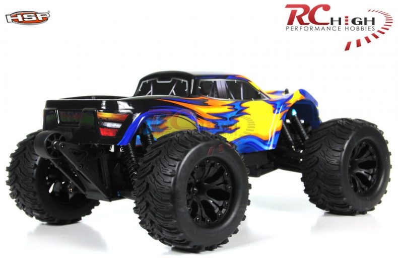 HSP 1/10 Wolverine PRO Edition Electric Brushless 4WD Off Road RTR RC ...