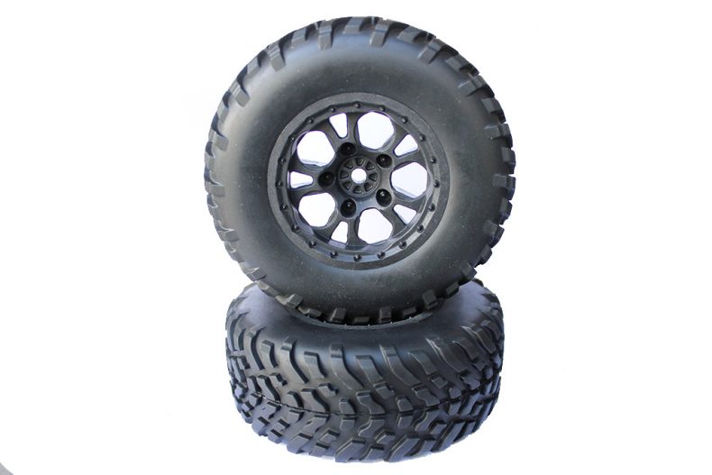 60707 1/10 Scale Wheels Complete 2P 12mm Hex - RC High Performance Hobbies