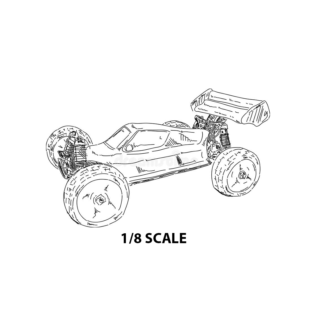 Large Size 1/8 Scale Electric Buggies - RC High Performance Hobbies