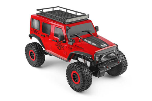 WL Toys 1/10 Electric 4WD RTR RC Rock Crawler - With 2 Rechargeable ...