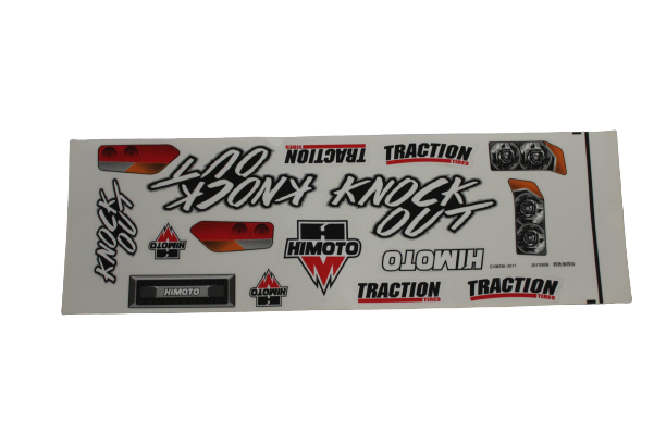 31810R Himoto 1/10 Scale Monster Truck Body with Decals - RC High ...