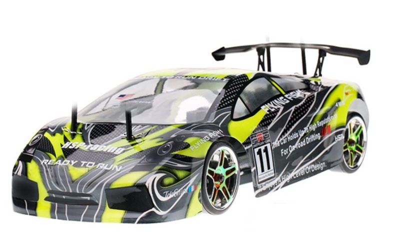Electric RC drift cars designed for slide control and speed.