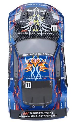 HSP 94123 1/10 Flying Fish On-Road 4WD RTR RC Drift Car 2.4Ghz 4WD with ...