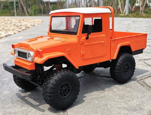 FJ-45 Cruiser 2.4G RC 1/12 scale 4WD Climbing Truck W/ 2 Rechargeable ...