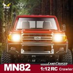 RC Landcruiser LC79 MN82 1/12 RTR scale crawler with 4WD traction.