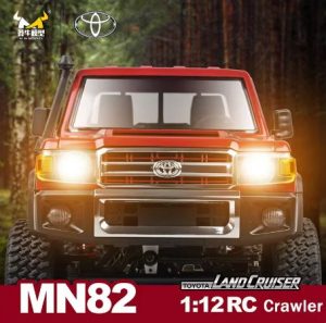 RC Landcruiser LC79 MN82 1/12 RTR scale crawler with 4WD traction.