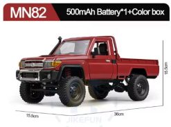 RC Landcruiser LC79 MN82 1/12 RTR scale crawler with 4WD traction.