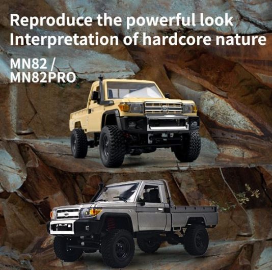 *BONUS EXTRA BATTERY* Landcruiser 79 MN82 PRO 1:12 4WD Rock Crawler ...